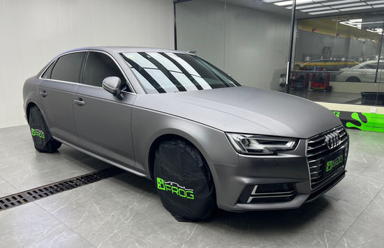 Matte Metallic Gray Vinyl Wrap – vinylfrog