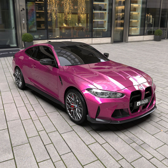 Glossy Metallic Rich Maroon Vinyl Wrap – vinylfrog
