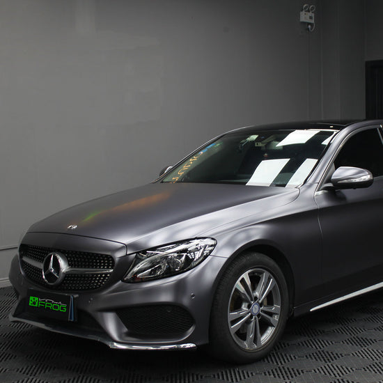 Matte Metallic Dark Gray Vinyl Wrap – vinylfrog