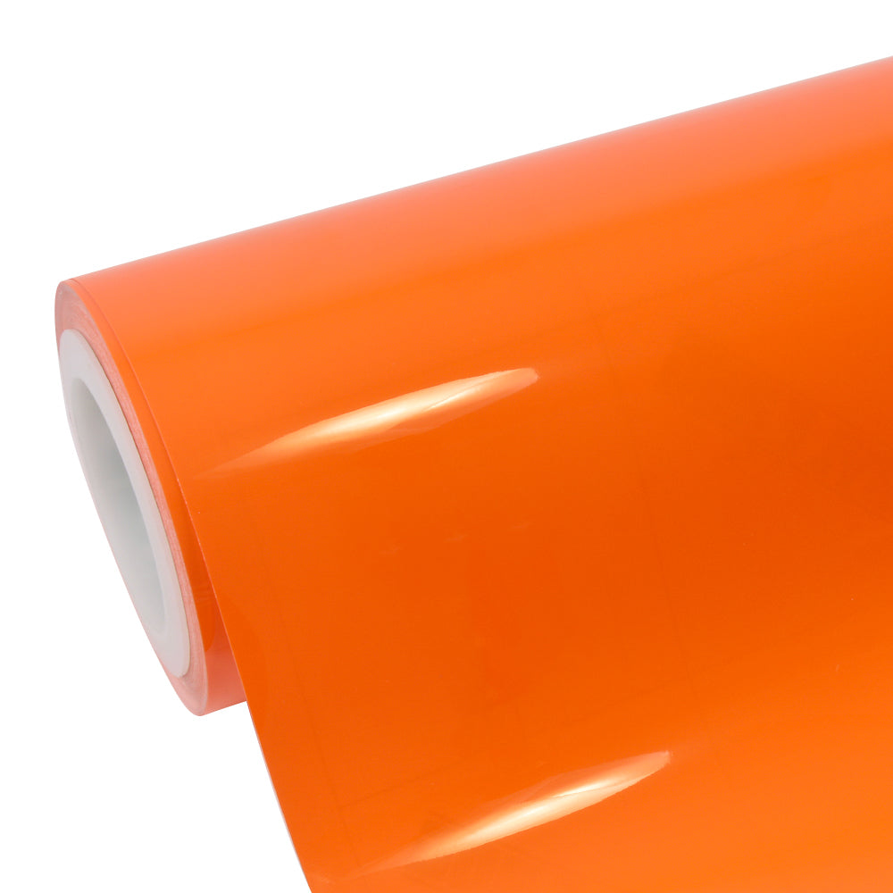 High Glossy Orange Vinyl Wrap – vinylfrog