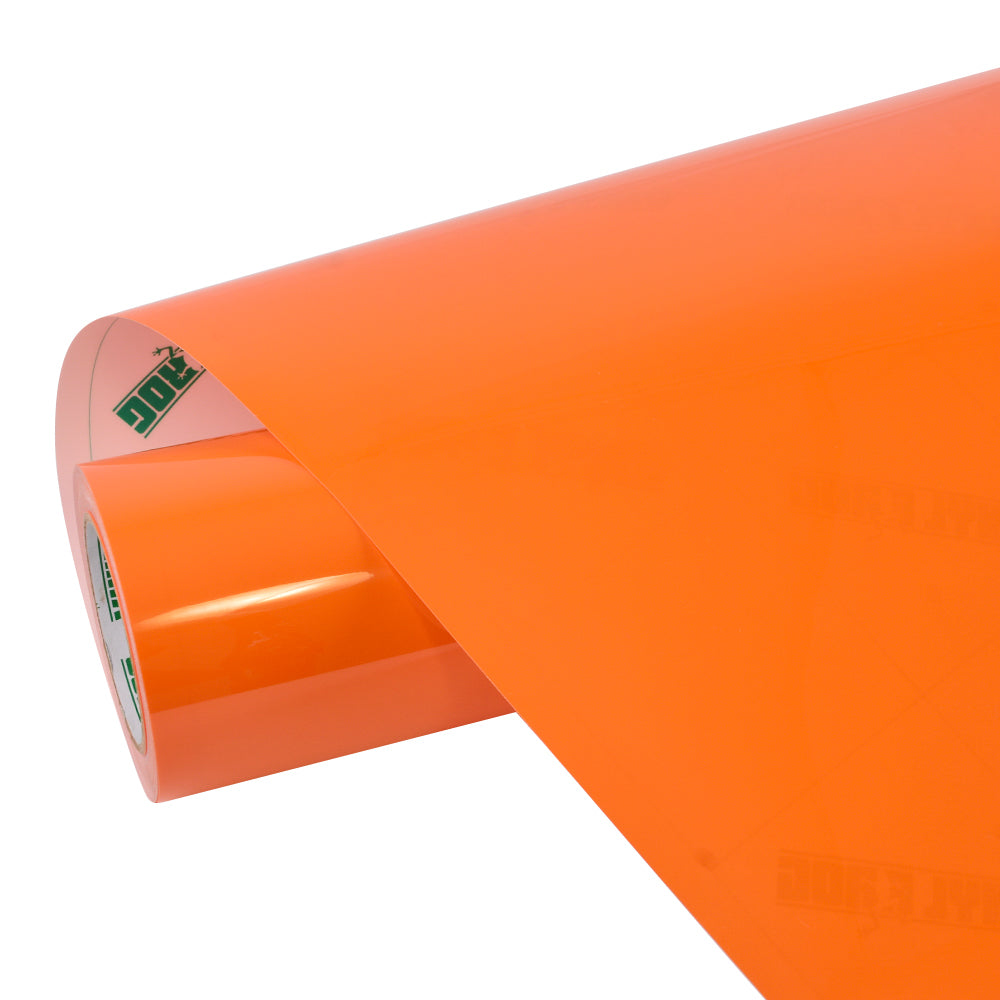 High Glossy Orange Vinyl Wrap – vinylfrog