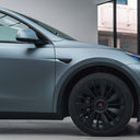 Matte Silk Gray Blue Vinyl Wrap – vinylfrog