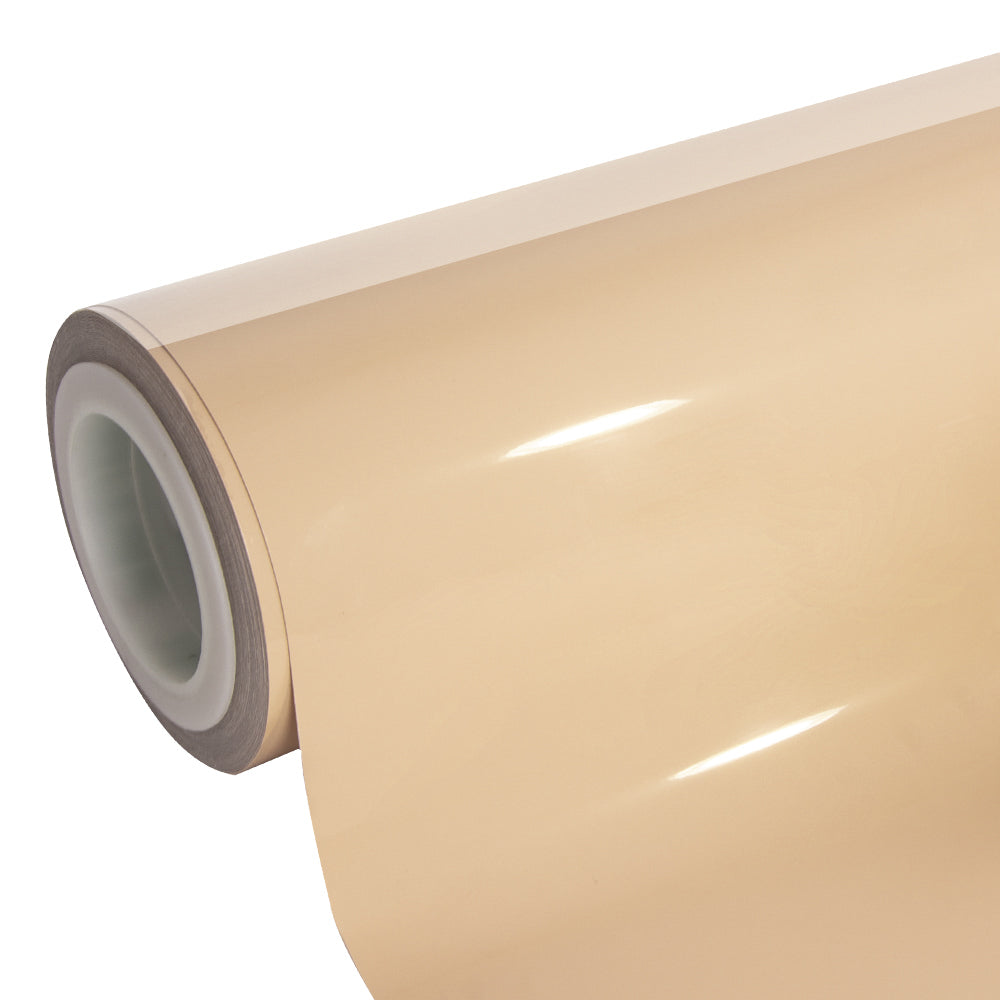 High Glossy Concord Buff Vinyl Wrap – vinylfrog