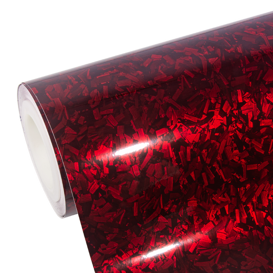 Red Forged Carbon Fiber Vinyl Wrap – vinylfrog