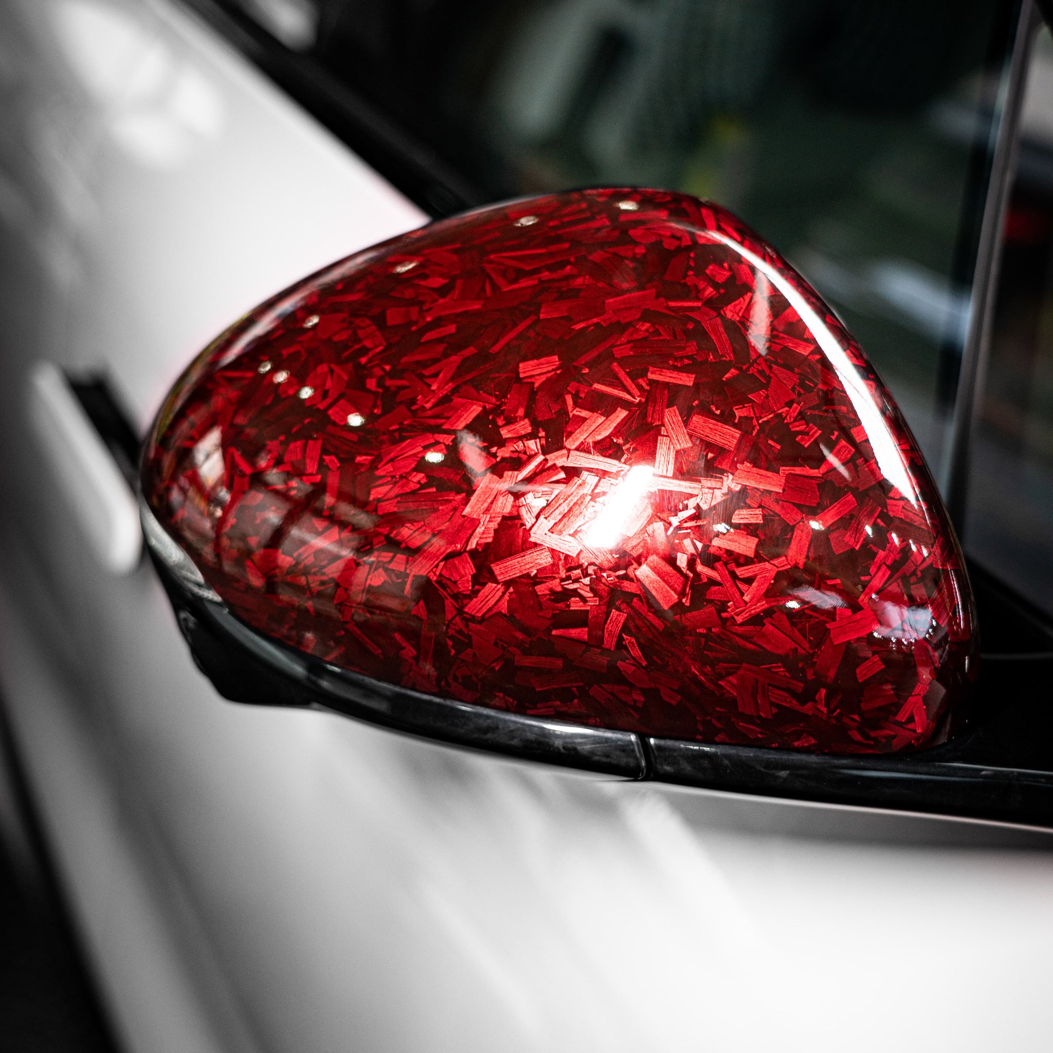 Red Forged Carbon Fiber Vinyl Wrap – vinylfrog