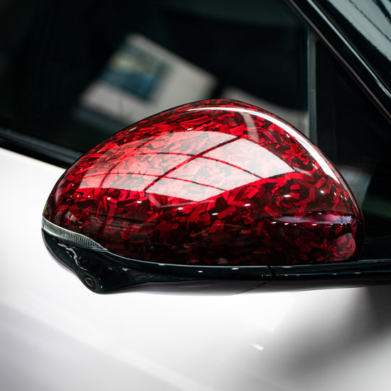 Red Forged Carbon Fiber Vinyl Wrap – vinylfrog
