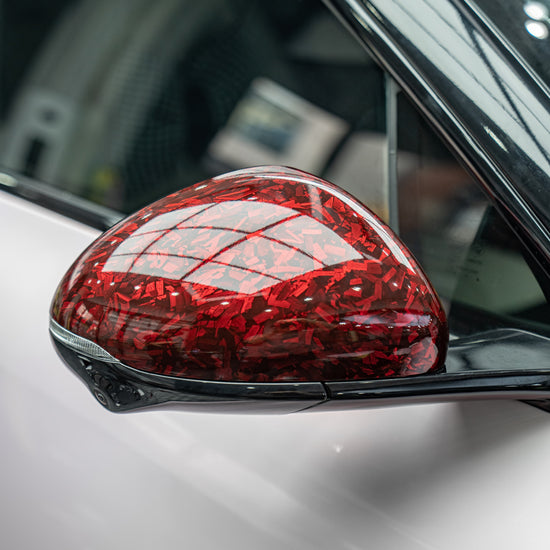 Red Forged Carbon Fiber Vinyl Wrap – vinylfrog