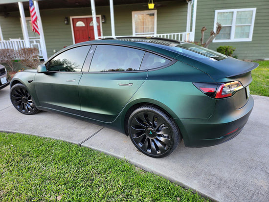 Matte Metallic Hunter Green Vinyl Wrap – vinylfrog