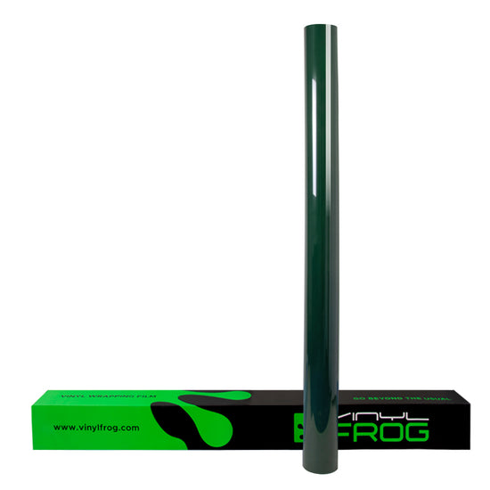 High Glossy Vintage Racing Green Vinyl Wrap – vinylfrog