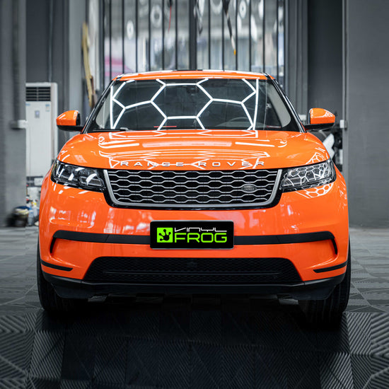 High Glossy Orange Vinyl Wrap – vinylfrog
