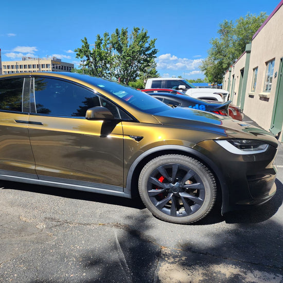 Glossy Metallic Midnight Gold Vinyl Wrap – vinylfrog