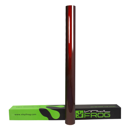 Glossy Metallic Rufous Red Vinyl Wrap – vinylfrog