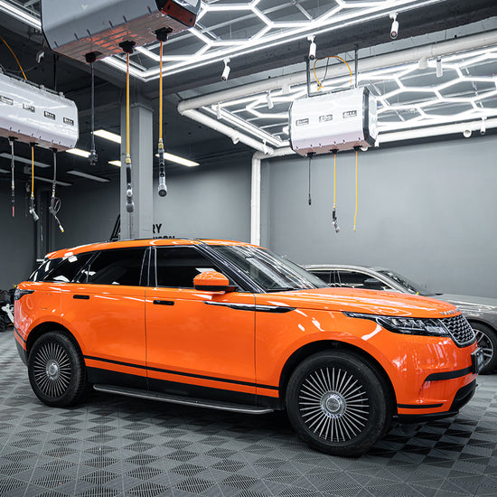 High Glossy Orange Vinyl Wrap – vinylfrog