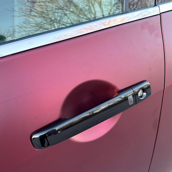 Satin Chrome Chocolate Cosmos Red Vinyl Wrap – vinylfrog