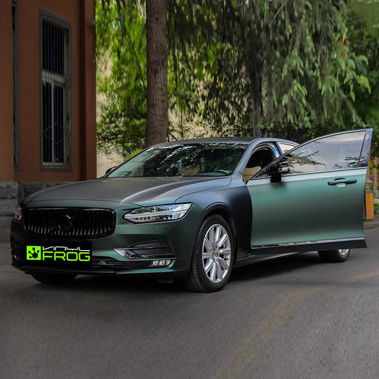 Matte Metallic Hunter Green Vinyl Wrap – vinylfrog