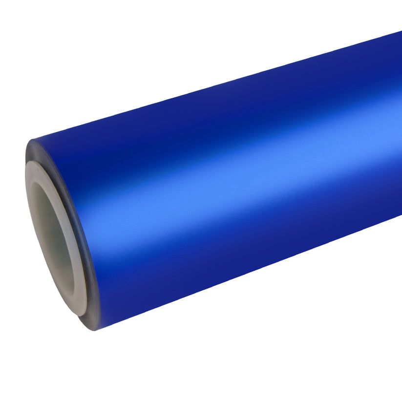 Satin Chrome Silk Ultramarine Vinyl Wrap – vinylfrog