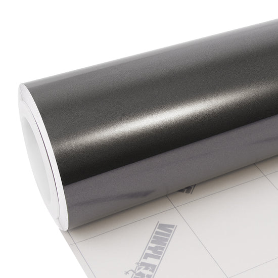 Matte Metallic Dark Gray Vinyl Wrap – vinylfrog