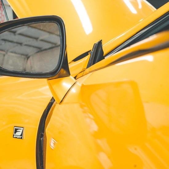 Glossy Metallic Golden Yellow Vinyl Wrap – vinylfrog